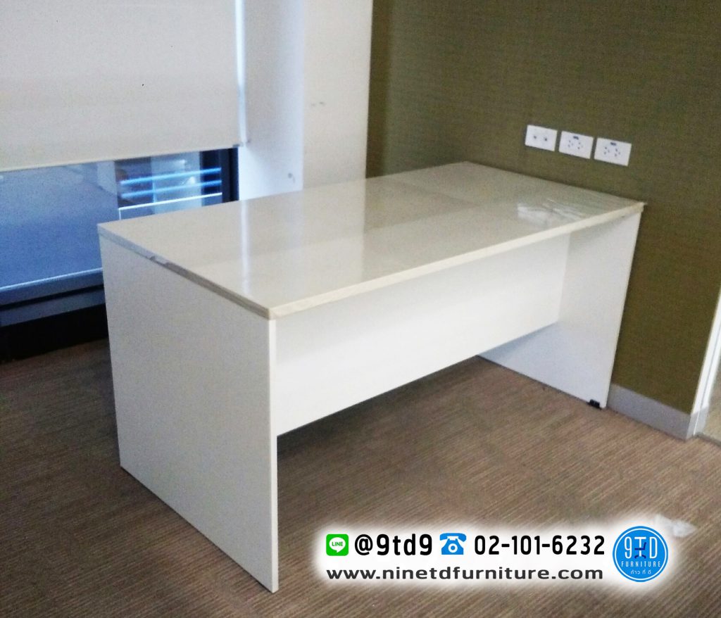 โต๊ะทำงาน 100 CM 2 ลิ้นชัก DS-1002 - ninetdfurniture.com