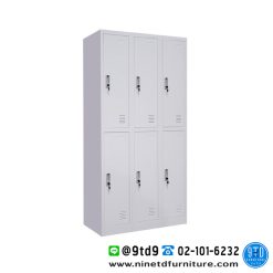 ตู้ล็อกเกอร์ 6 ประตู รุ่น 3L-B2 - ninetdfurniture.com