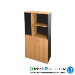 ชุดโต๊ะทำงาน LIGHT SET 8 (รวมตู้/ไม่รวมตู้) ไม่รวมเก้าอี้ - ninetdfurniture.com